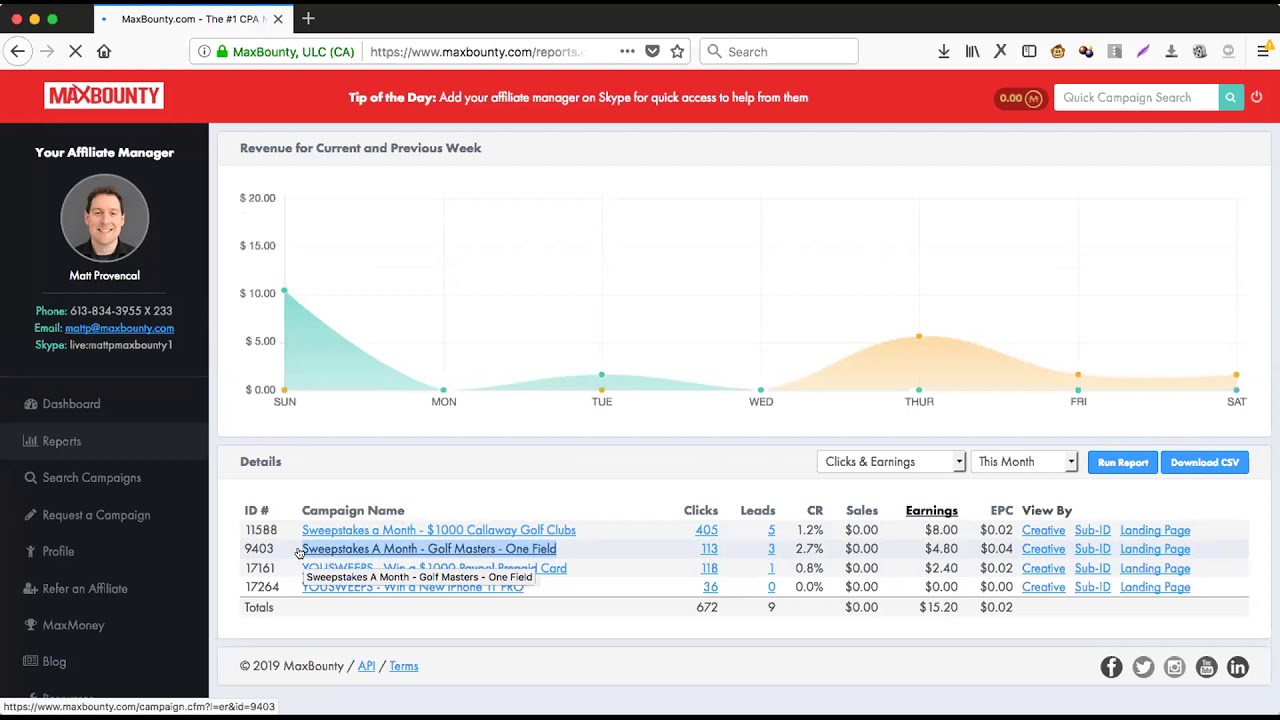 CHAPTER 3 - Analysing Your Maxbounty Conversions from Chatbot Ads ...