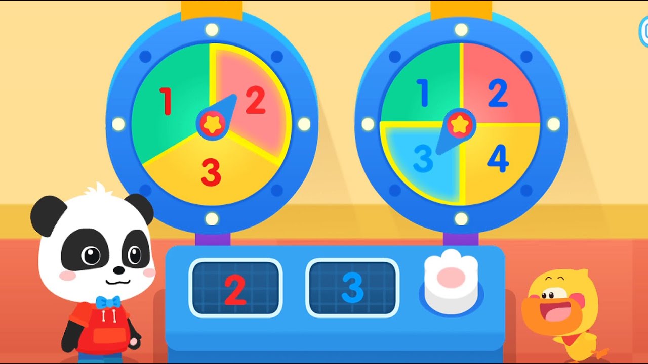 Baby Panda's Math Adventure: 2D Ordinal Numbers - Babybus Learning Game ...