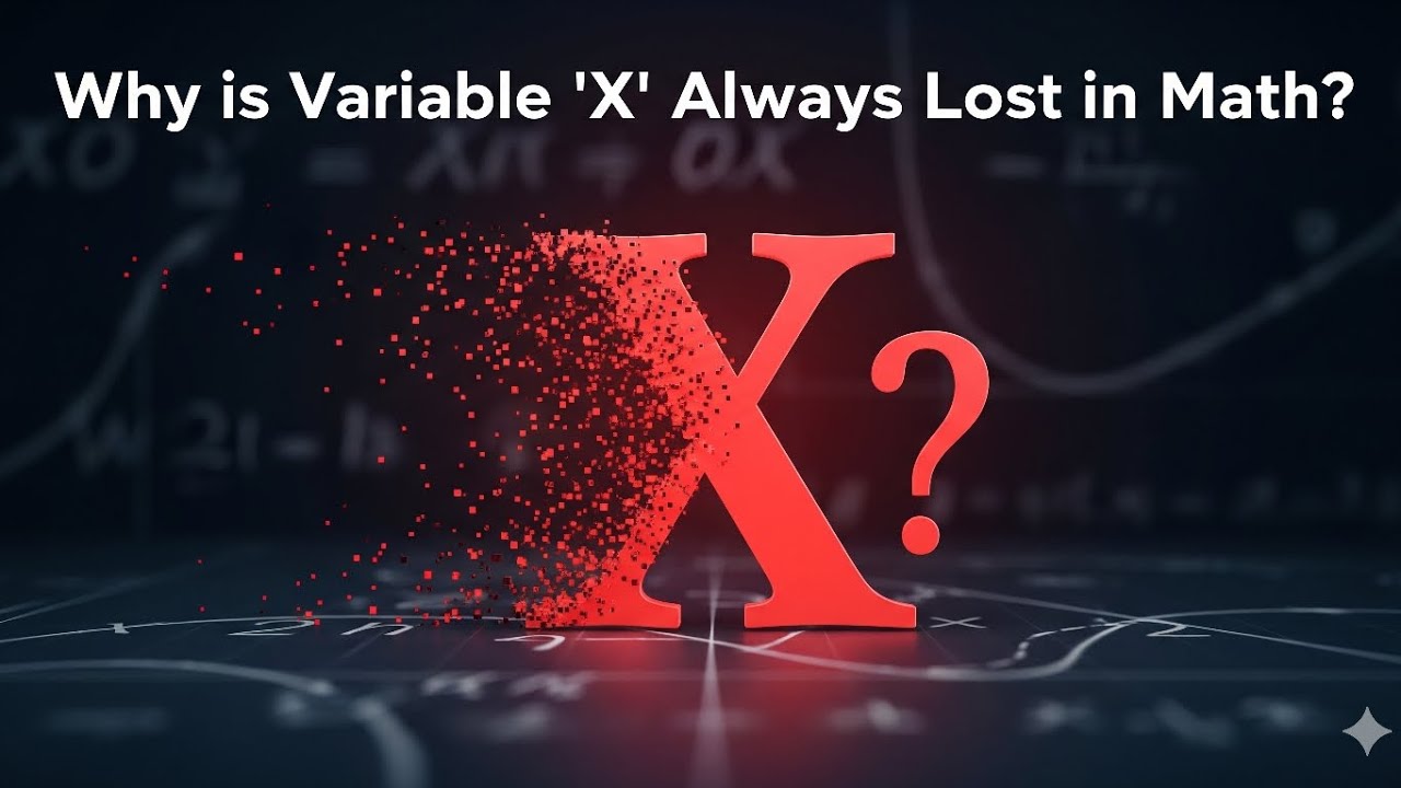 “Why X is Always Lost In Math? #maths - YouTube