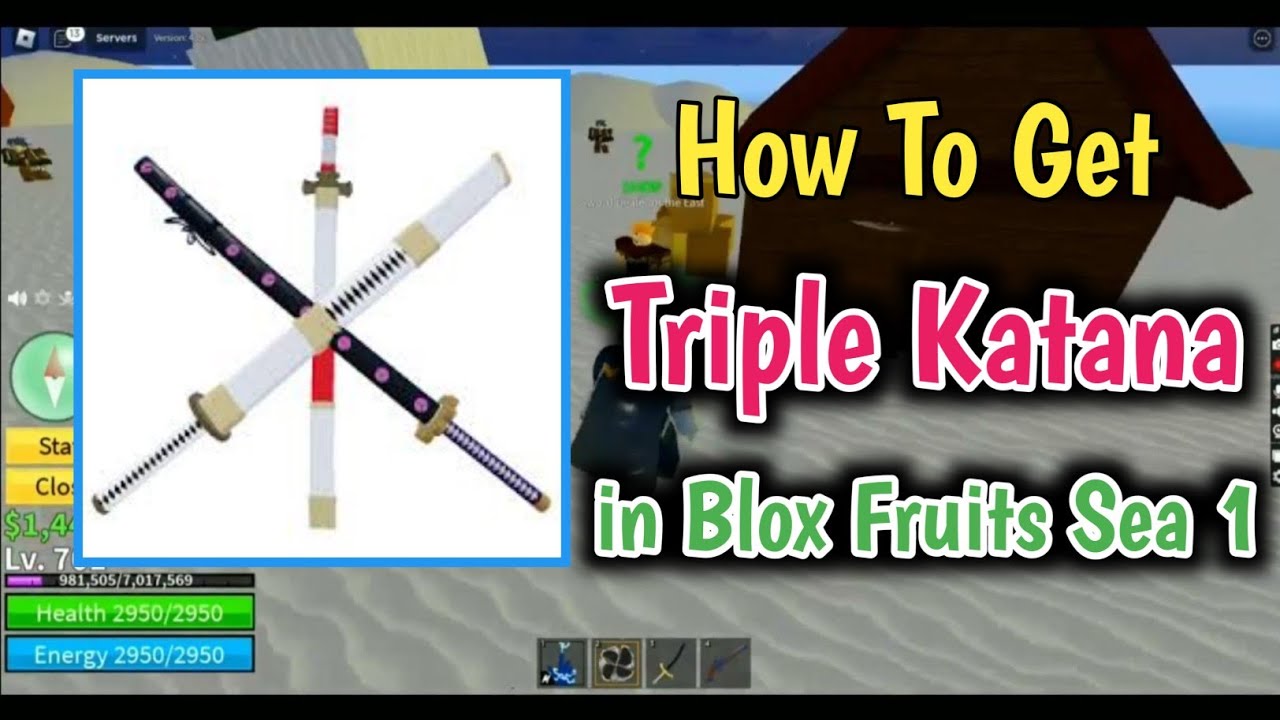How To Get Triple Katana In Blox Fruits (2024) | Blox Fruits Triple ...