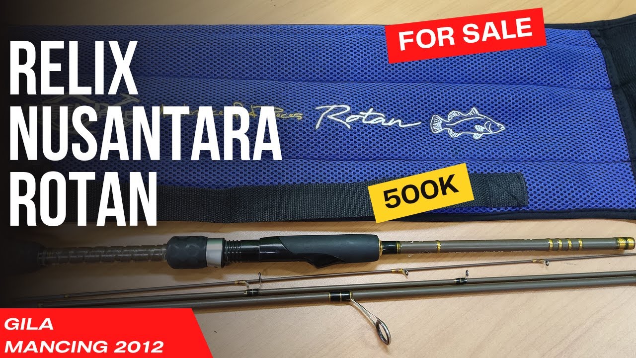 Travel Rod Relix Nusantara Rotan 664UL 2-6 Lbs Gen 1 - YouTube
