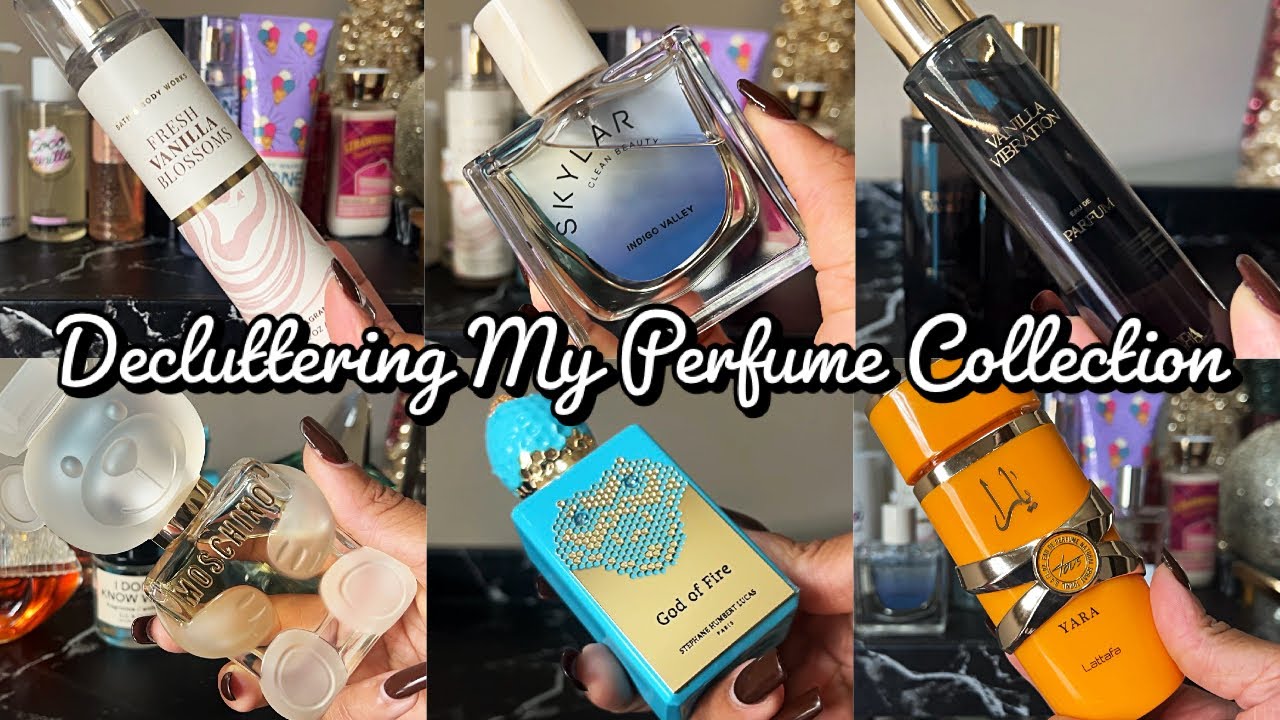 Decluttering My Perfume Collection + More Body Care | Purge Season ...