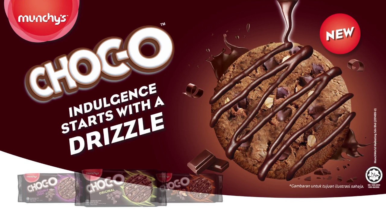 Munchy's CHOC-O Indulgence Starts With A Drizzle - YouTube