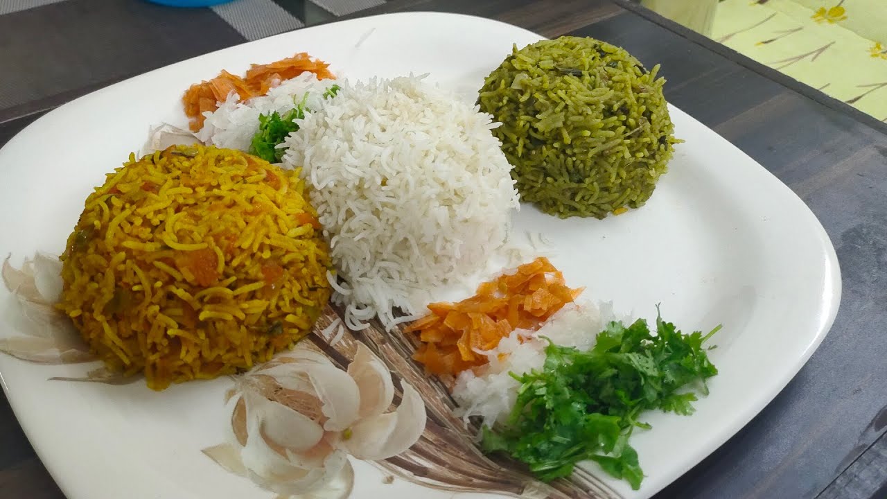 Republic Day Special Tri Colour Rice Recipe || Tri Colour Recipe || # ...