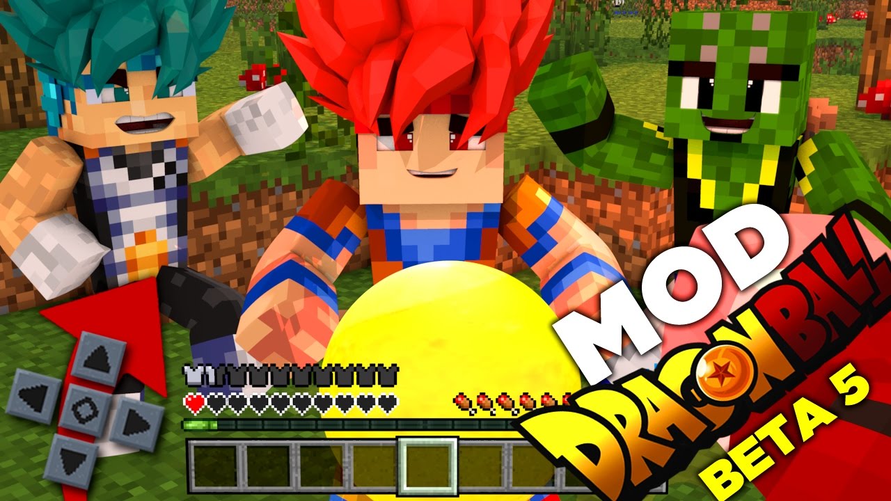 MOD DRAGON BALL ATUALIZAÇÃO SHENLONG PARA MINECRAFT PE - (Minecraft ...