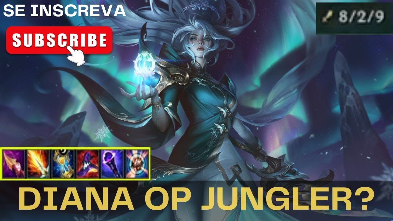 Diana Continua Forte? Jogando de Diana na selva - YouTube