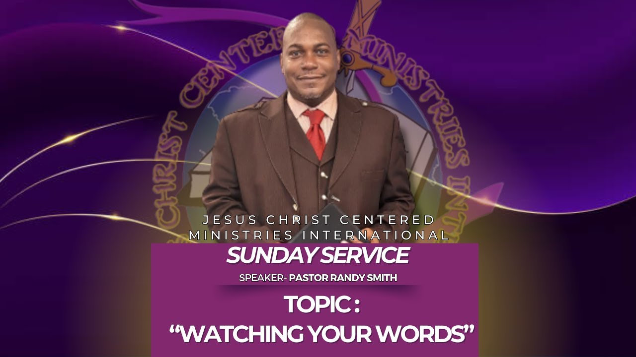 Pastor Randy Smith- "Watching Your Words" (Sunday Service) - YouTube
