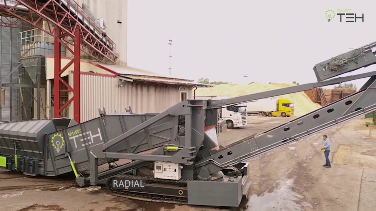 Effective ship loading directly from truck - YouTube