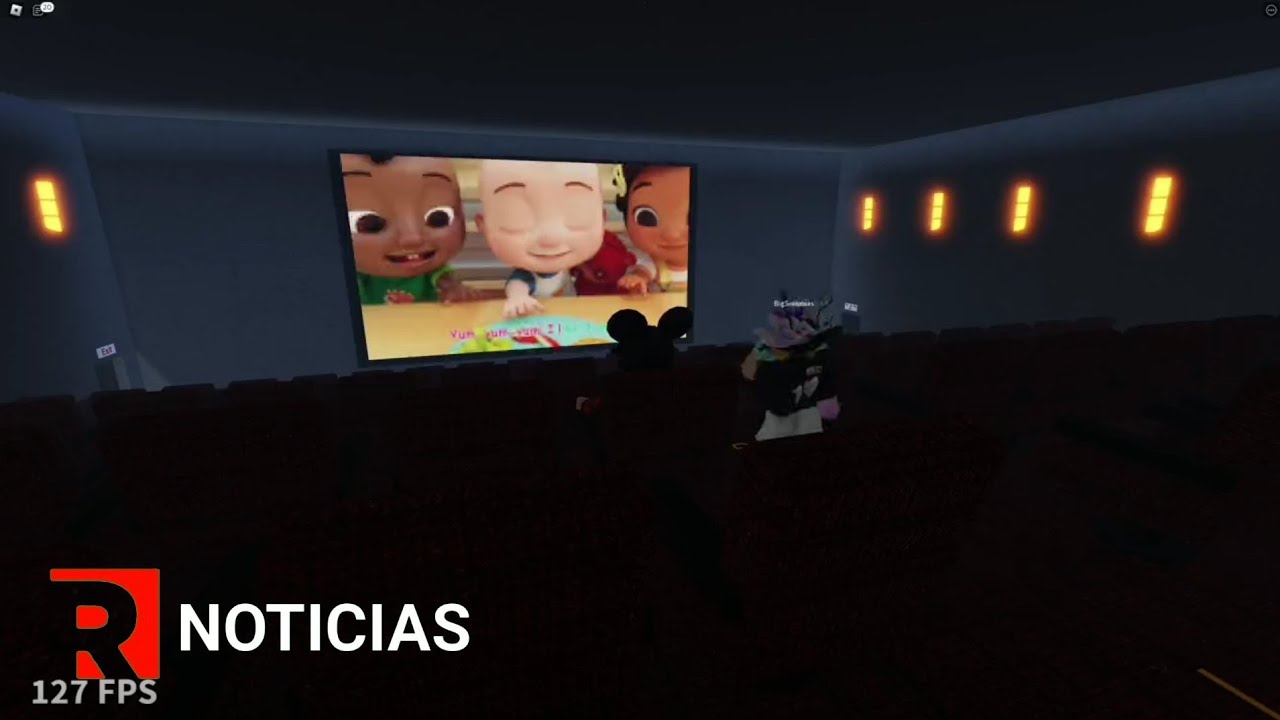 Cine dentro de roblox || RobloxNews en Español - YouTube