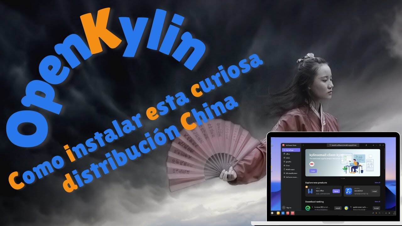 Como instalar OpenKylin en nuestra PC - Una excelente distribución China
