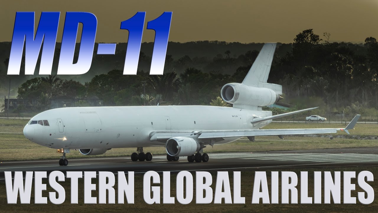 McDonnell Douglas MD-11 Take- Off RWY 11 - YouTube