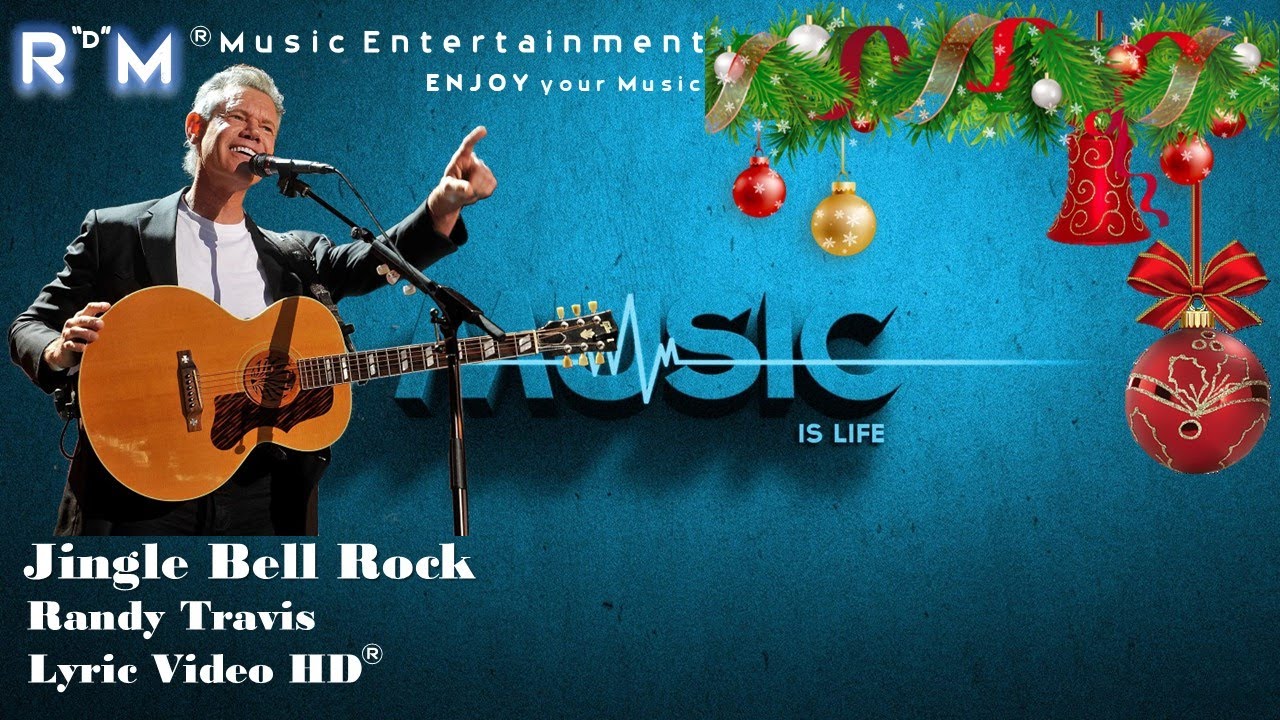 Jingle Bell Rock - Randy Travis ®Lyric Video HD - YouTube