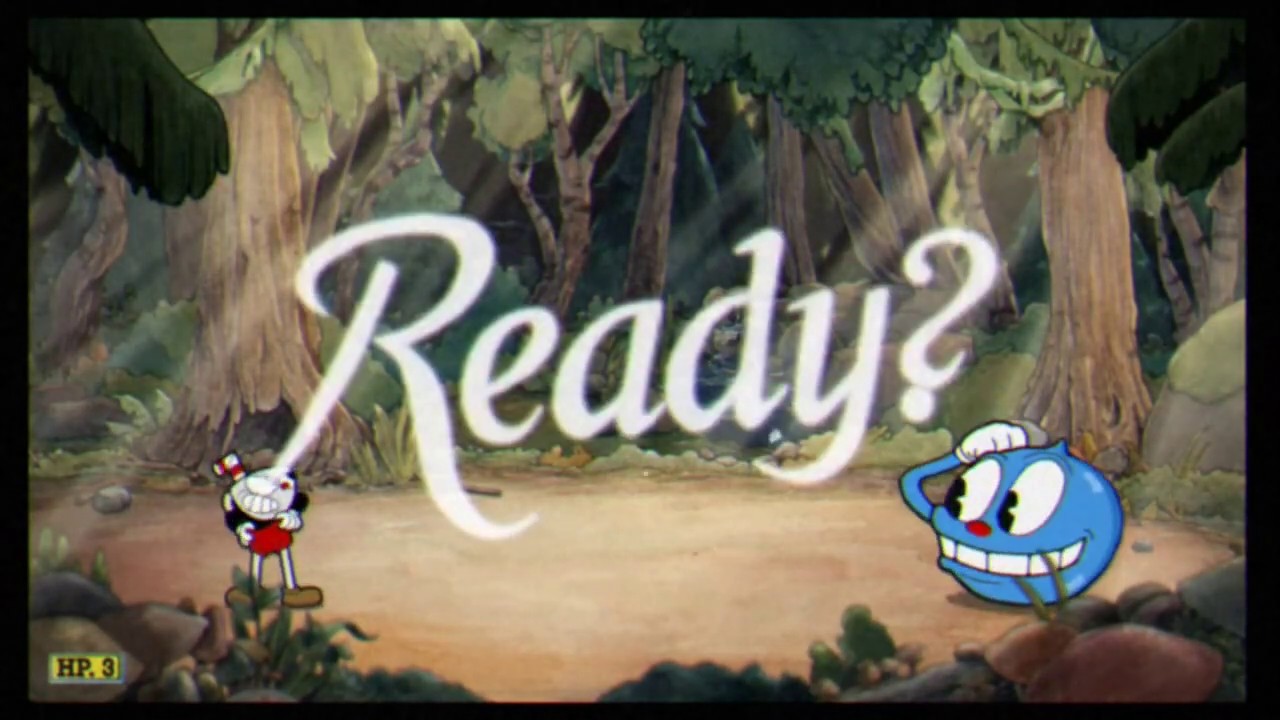 Cuphead first boss (RUSE OF AN OOZE). GAMEPLAY WALKTHROUGH - YouTube