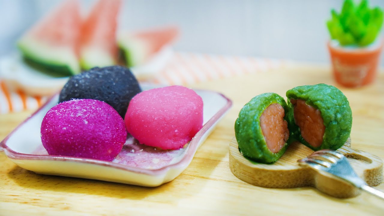 WOW Jenny Makes Tiny Japanese Mochi So Yummy | Satisfying Miniature ...