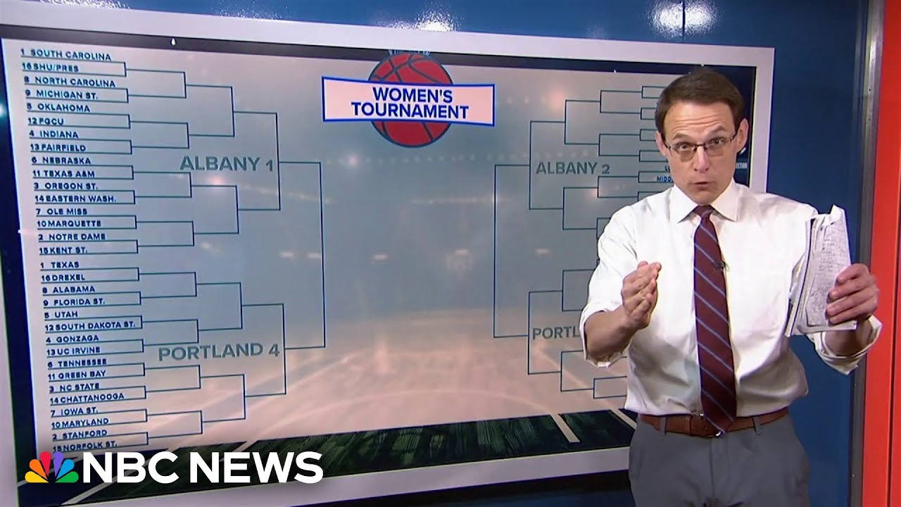 Steve Kornacki breaks down March Madness brackets - YouTube