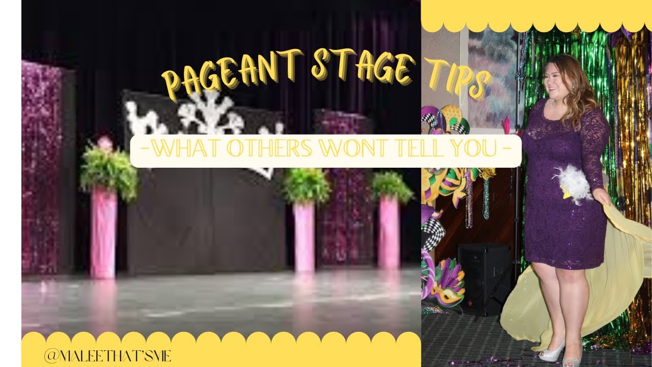 On Stage Pageant Tips!| what others won’t tell you| 🥇 Own That Crown