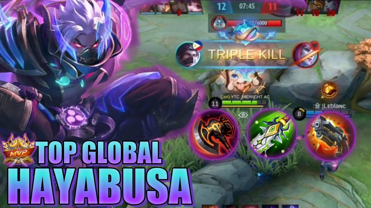 HAYABUSA BEST BUILD AFTER UPDATE ( TRY THIS ) | TOP GLOBAL HAYABUSA ...