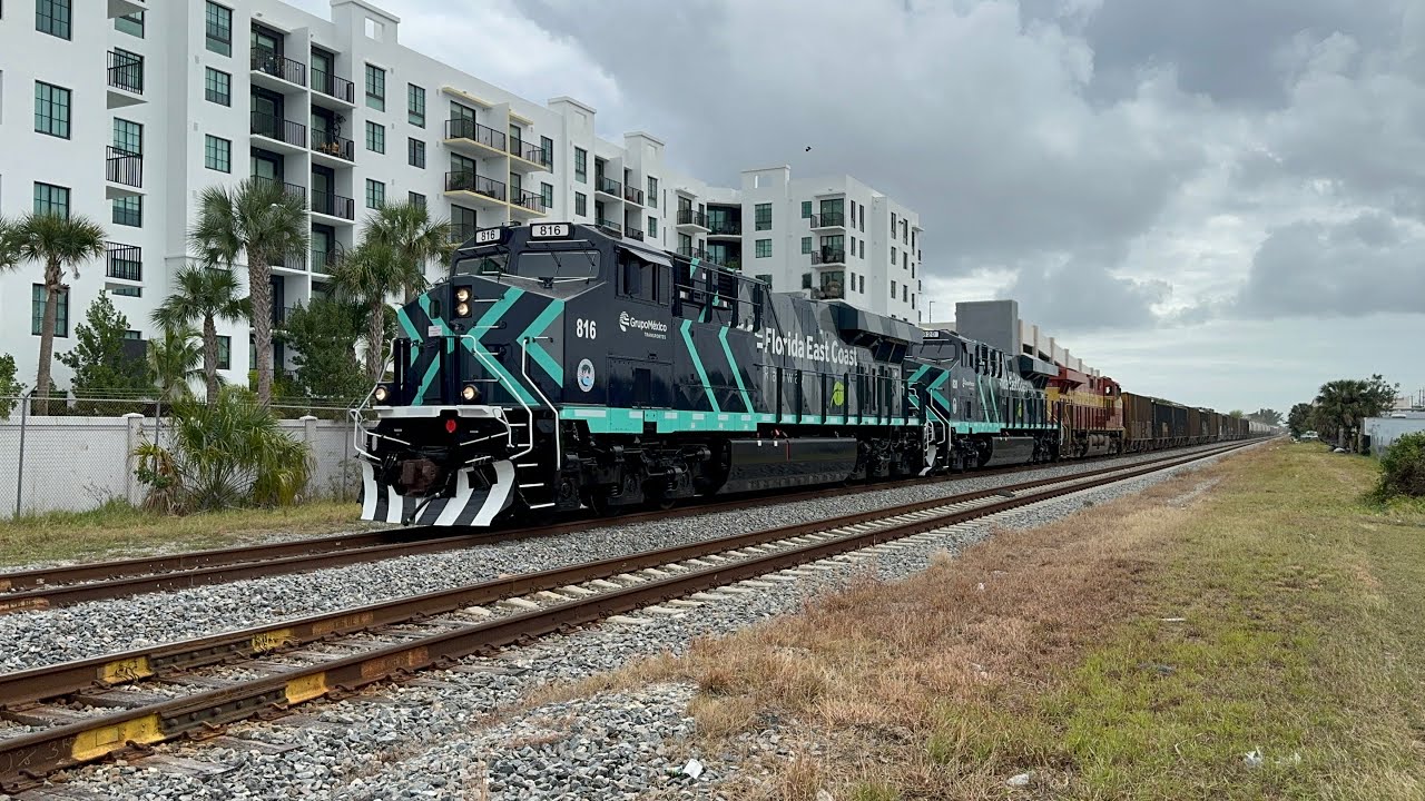 FEC 206 #2359 w/ Florimex units- GEVO Repaints - YouTube