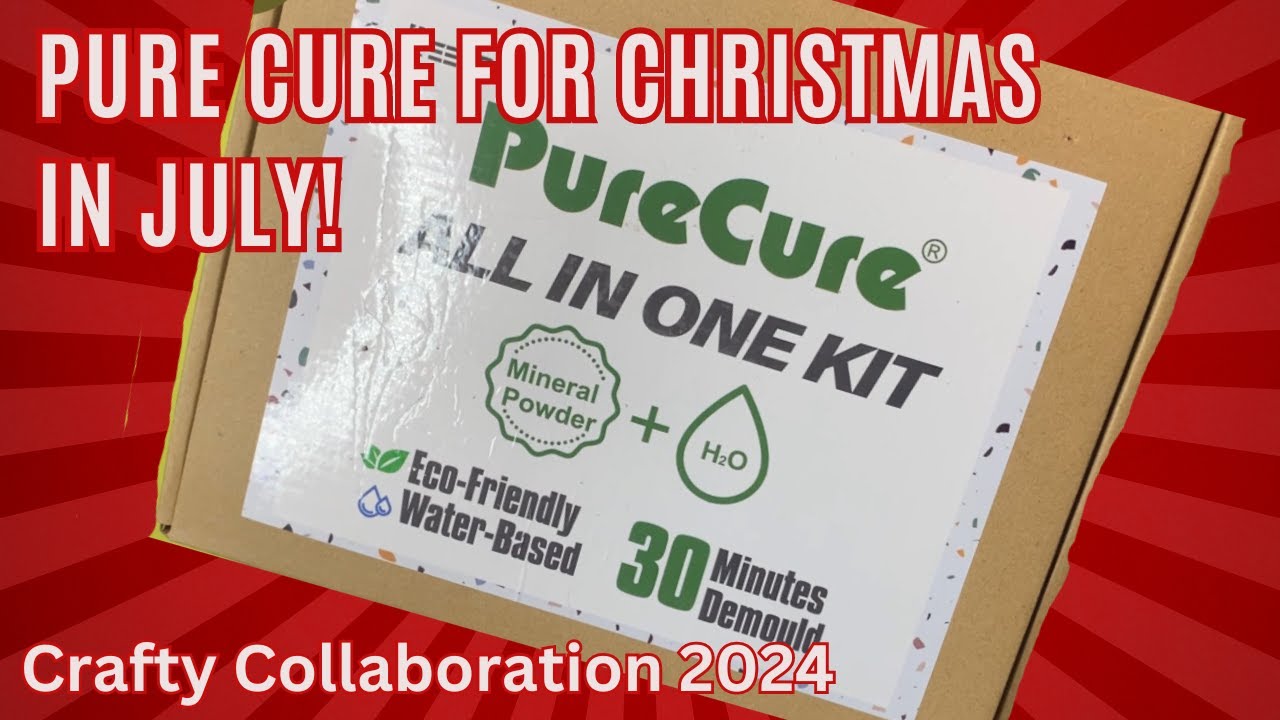 Trying PureCure with Brand New Molds - Christmas in July Crafty Collab ...