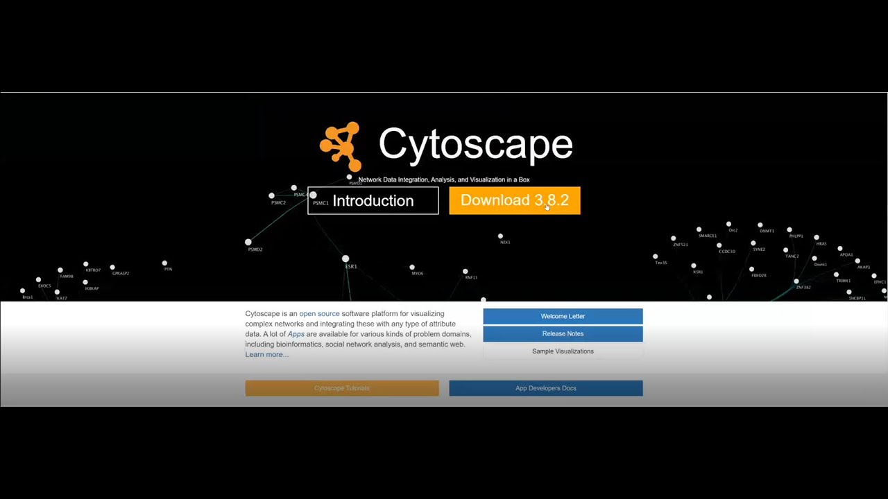 Cytoscape Bioinformatics Software Tool for Network Analysis(Dr. Pankaj ...