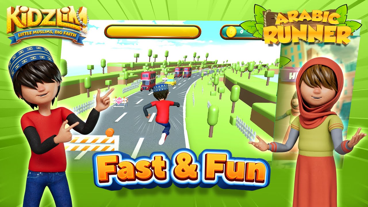 Arabic Runner Game - Usman & Husna | Download the game now! - YouTube