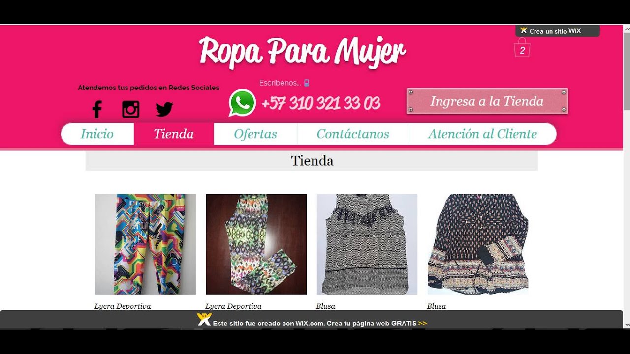 Ropa Para Mujer Tienda Virtual en Bogotá Colombia - YouTube
