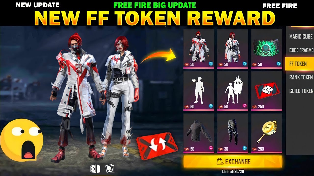 Free Fire New FF Token Rewards | Savage tamilan - YouTube