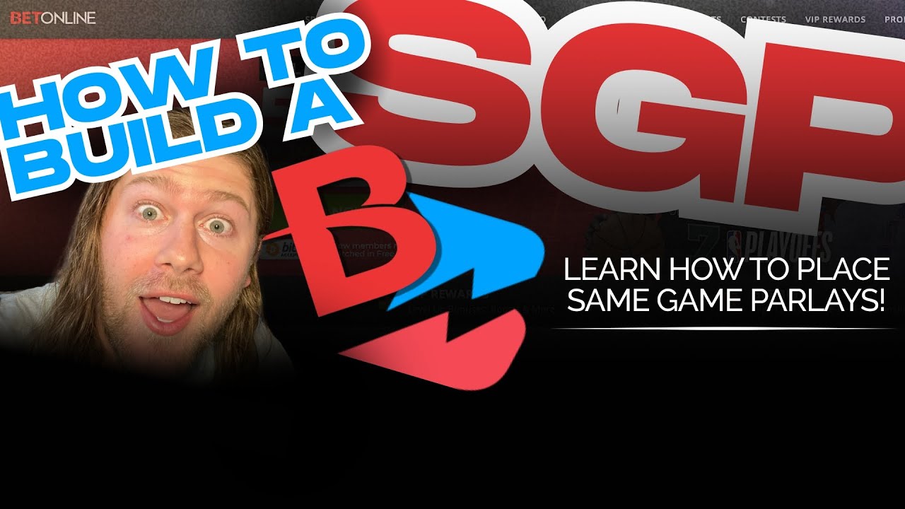 How to build a SGP! | Shaggy uses BetOnline.ag to teach you build a ...