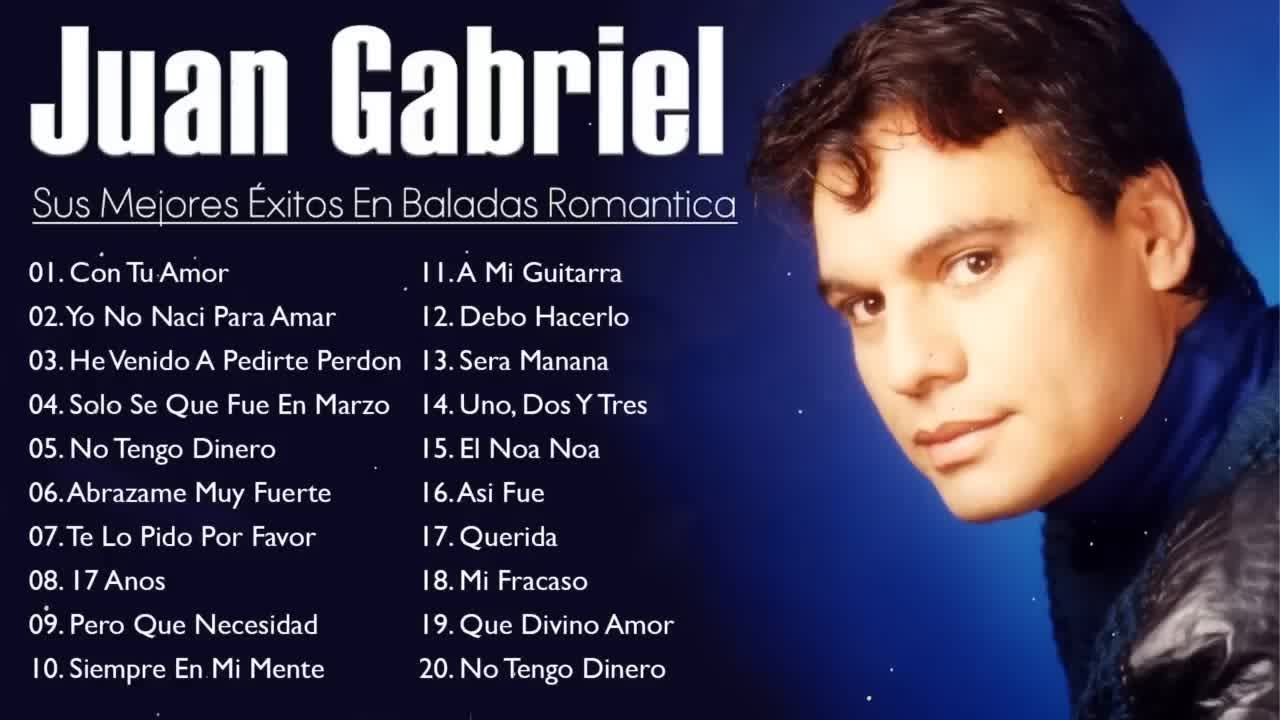 Juan Gabriel - Hasta Que Te Conocí💥 LAS 30 MEJORES CANCIONES DE JUAN ...