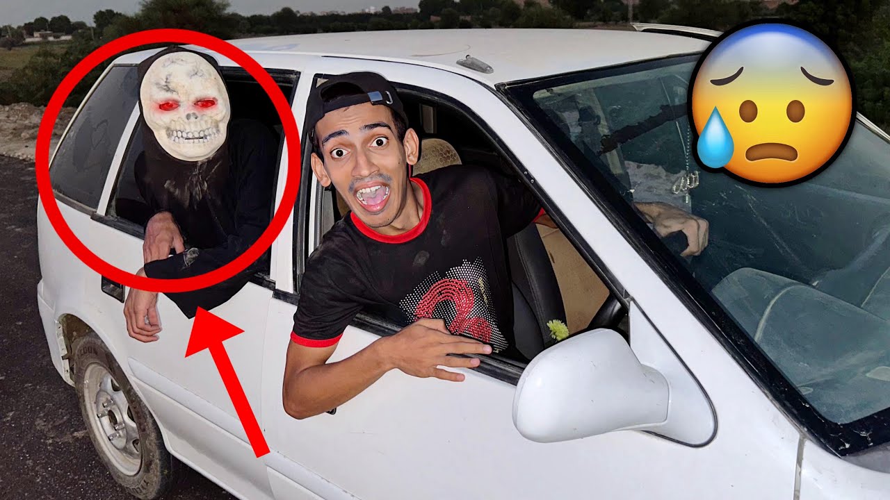 Behind My Car REAL GHOST ! 😰 - YouTube