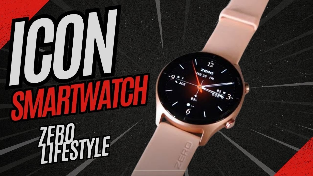 Introducing the all-new Icon Smartwatch by Zero Lifestyle, where bold ...