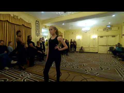 Julia Gilmore age 13 Runway Model walk