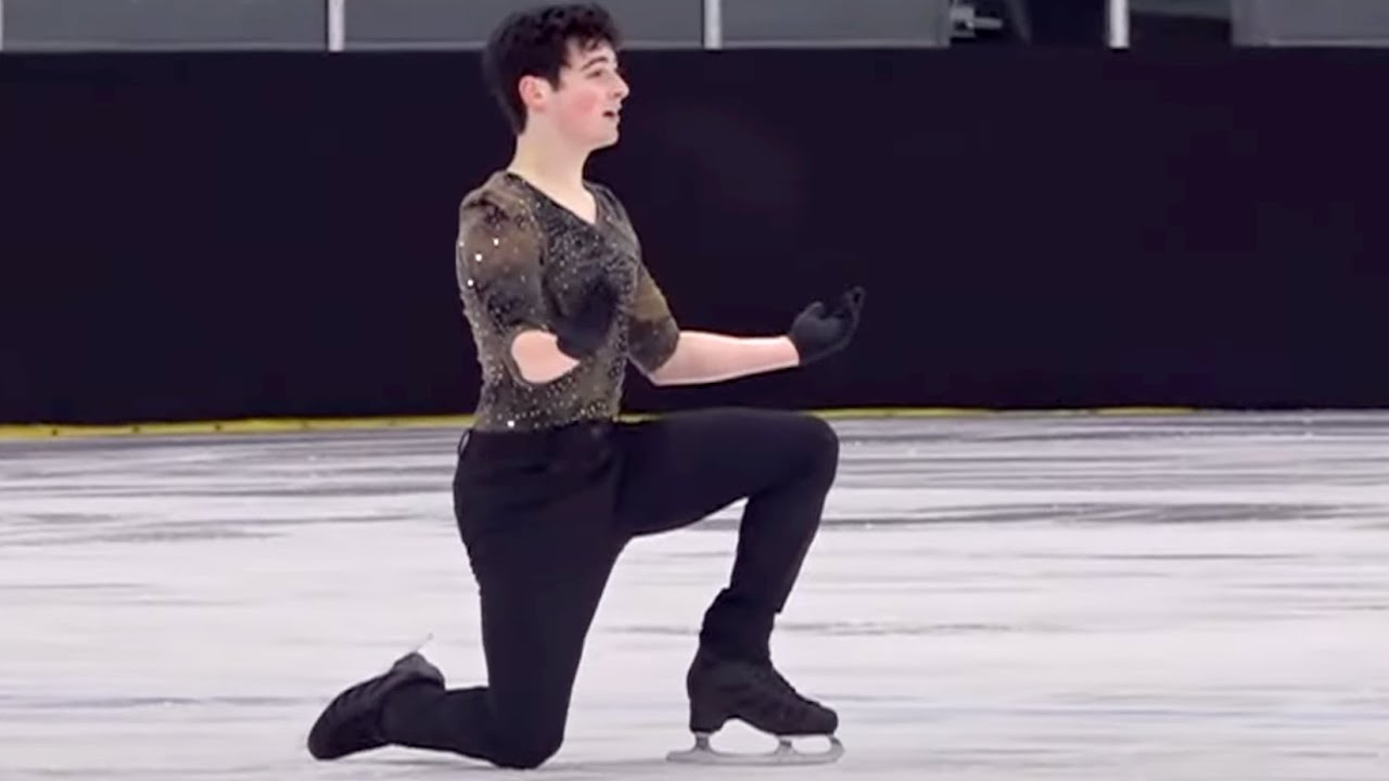 Joseph Klein | Senior Men Free Skate | 2025 Midwestern Sectional ...