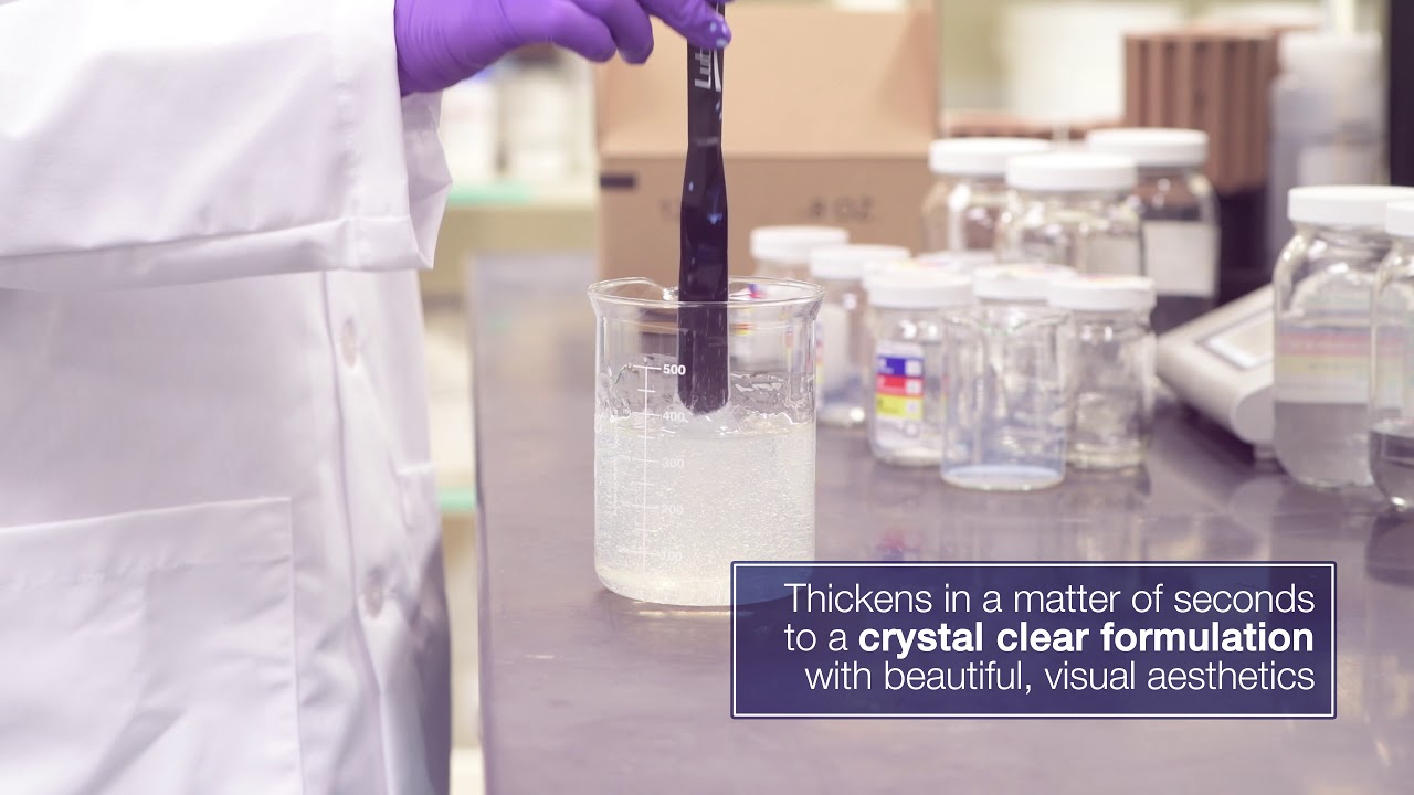 Formulating with Carbopol® SMART Polymers - YouTube