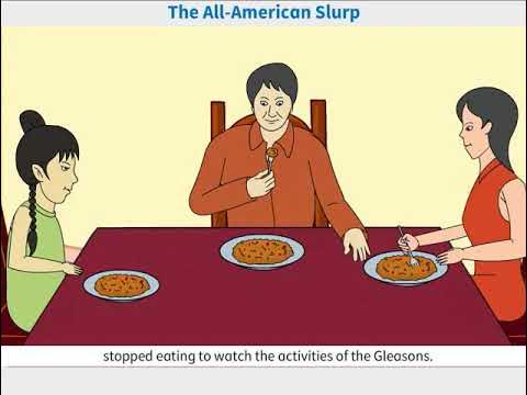 The All American Slurp (animated video) class 7th CBSE pattern - YouTube