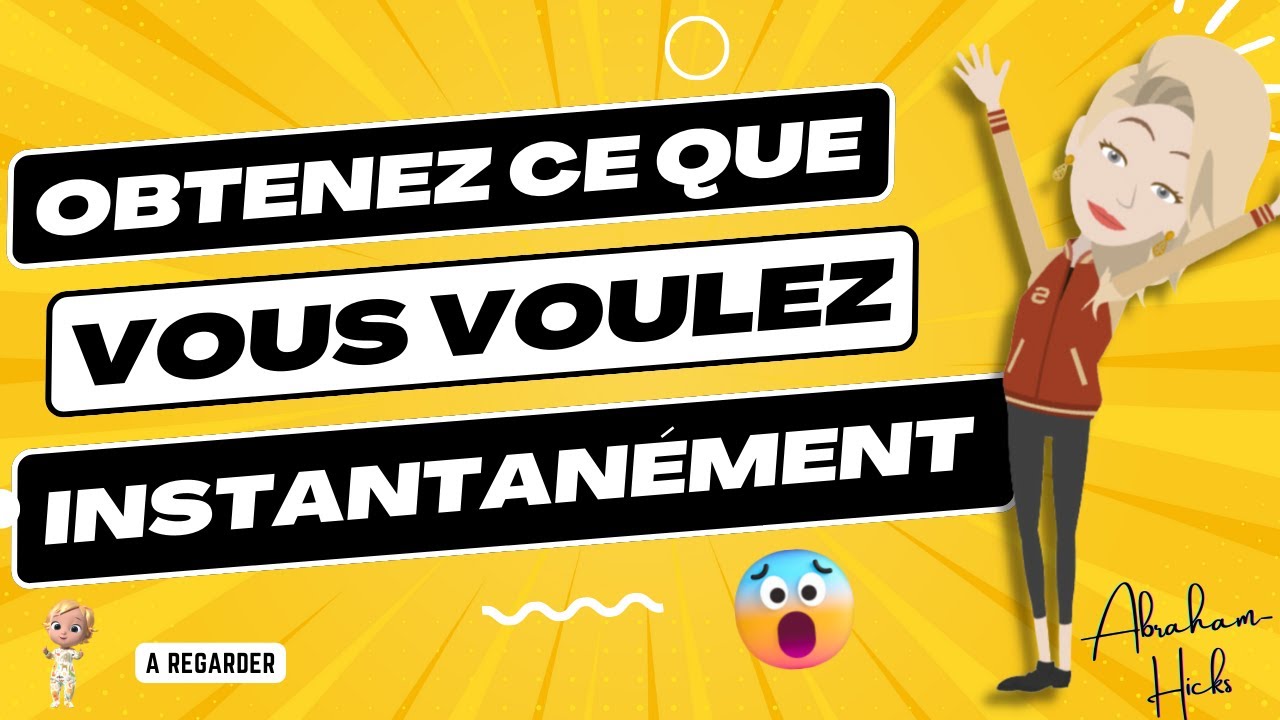 Abraham Hicks en français - Une technique rapide comme l'éclair pour ...