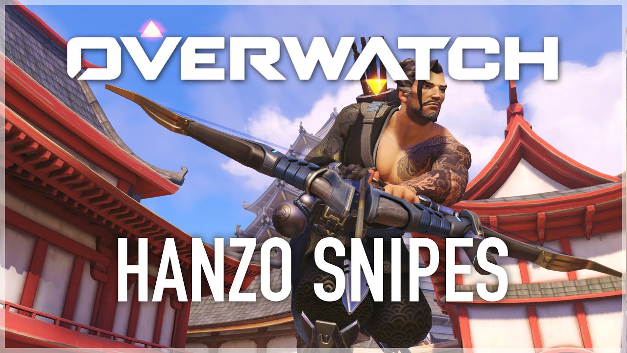 Overwatch - Sniping with Hanzo! - YouTube