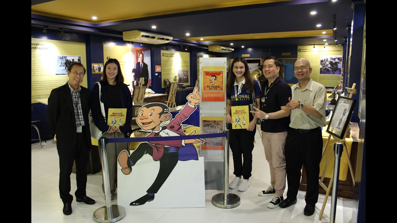 NU Lady Bulldogs at Kenkoy 95th Anniversary Exhibit at NU Museum - YouTube