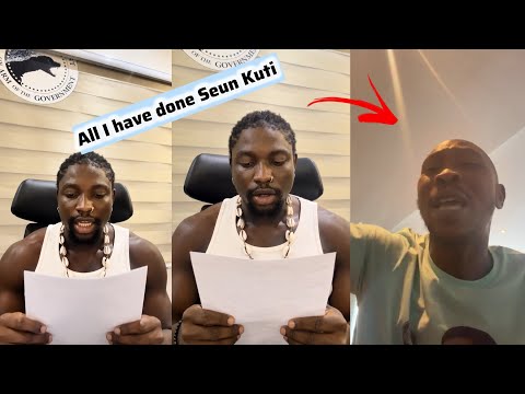 Verydarkman Don Vex Reply Seun Kuti and List Things he has Done after Seun Kuti said he did Nothing