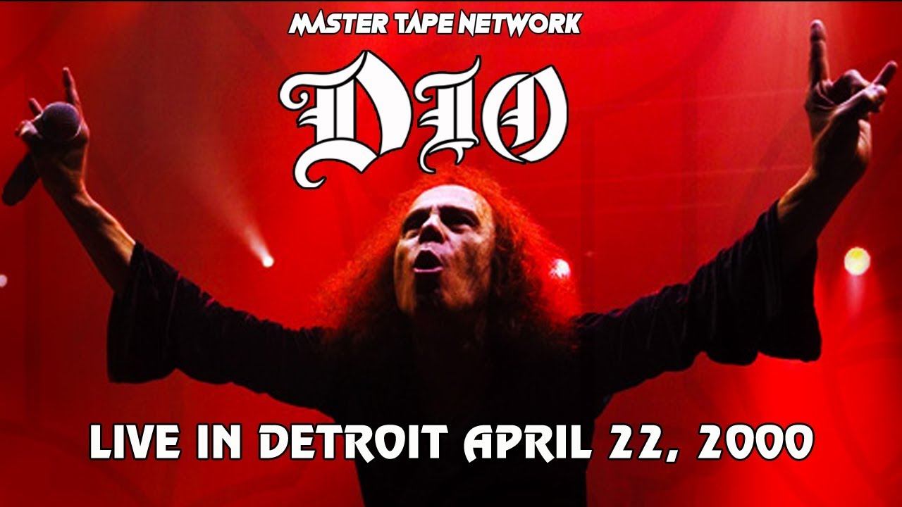 DIO Live in Detroit MI 2000 Magica Tour Master Tape Remaster 1080p ...