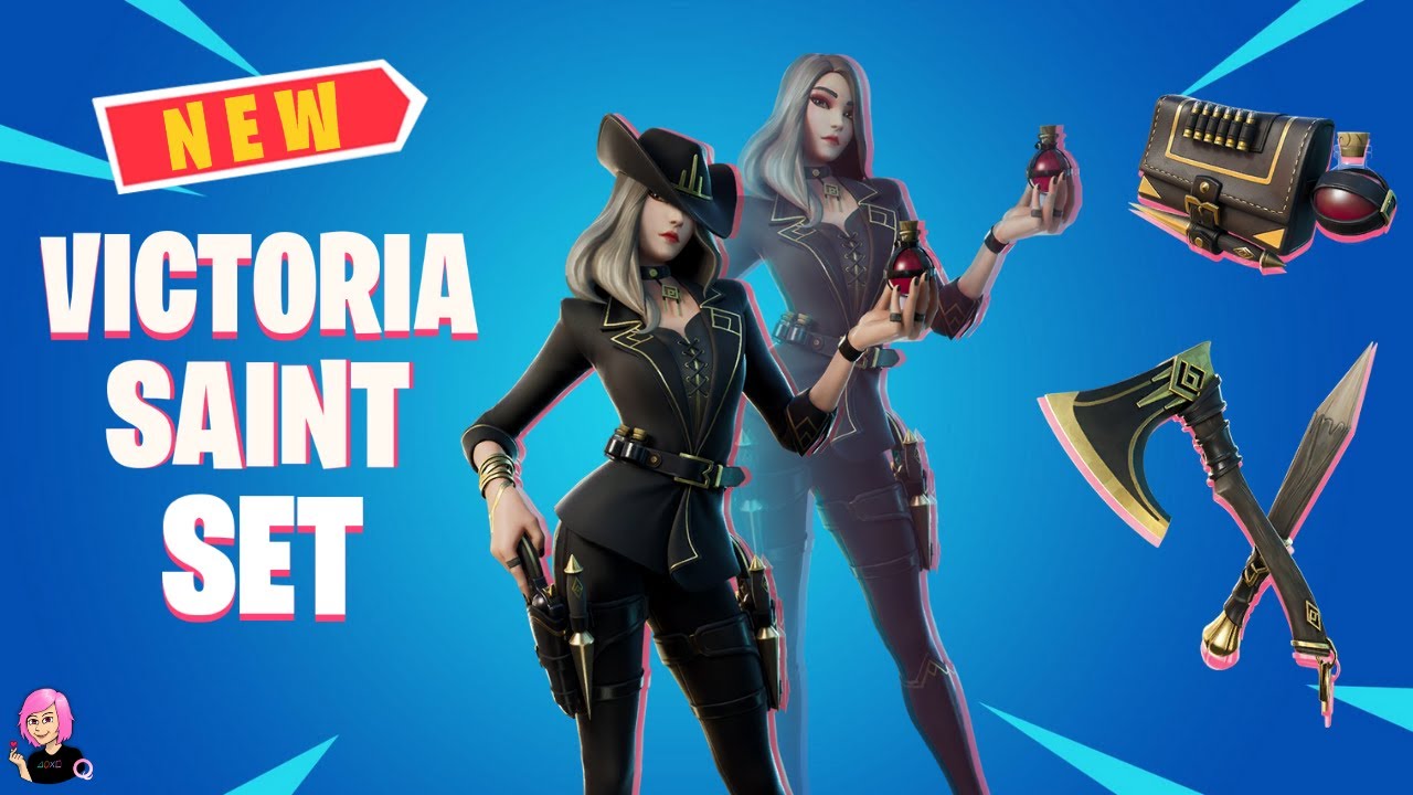 *NEW* VICTORIA SAINT SHOWCASE GAMEPLAY Fortnite Item Shop [October 6 ...