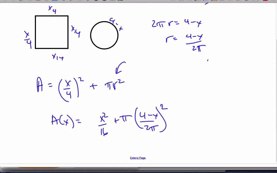 IB Optimisation - Circle and Square from wire - YouTube