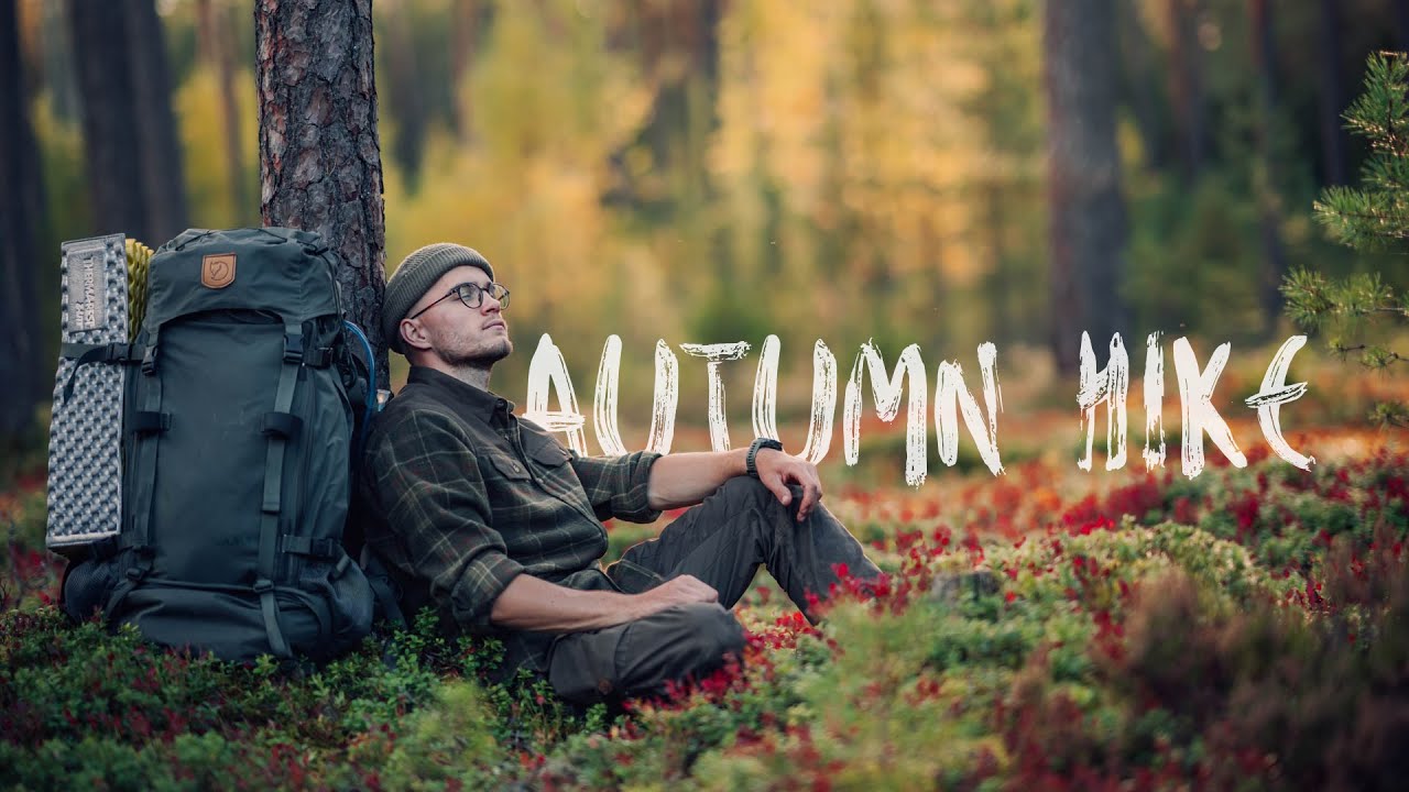 A VISUAL SHORT FILM - 300km autumn hike in Estonia - YouTube