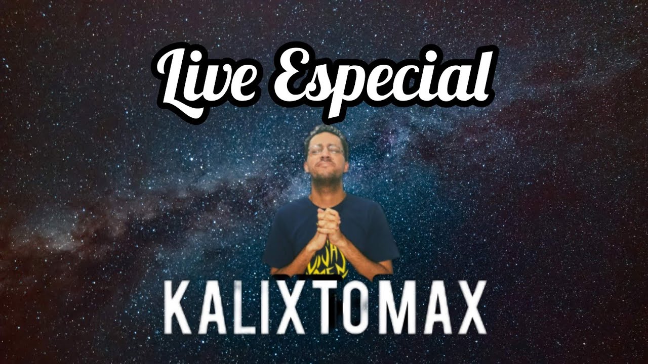 Vem Pra Live Com O Kalixto Max - Bate Papo - YouTube