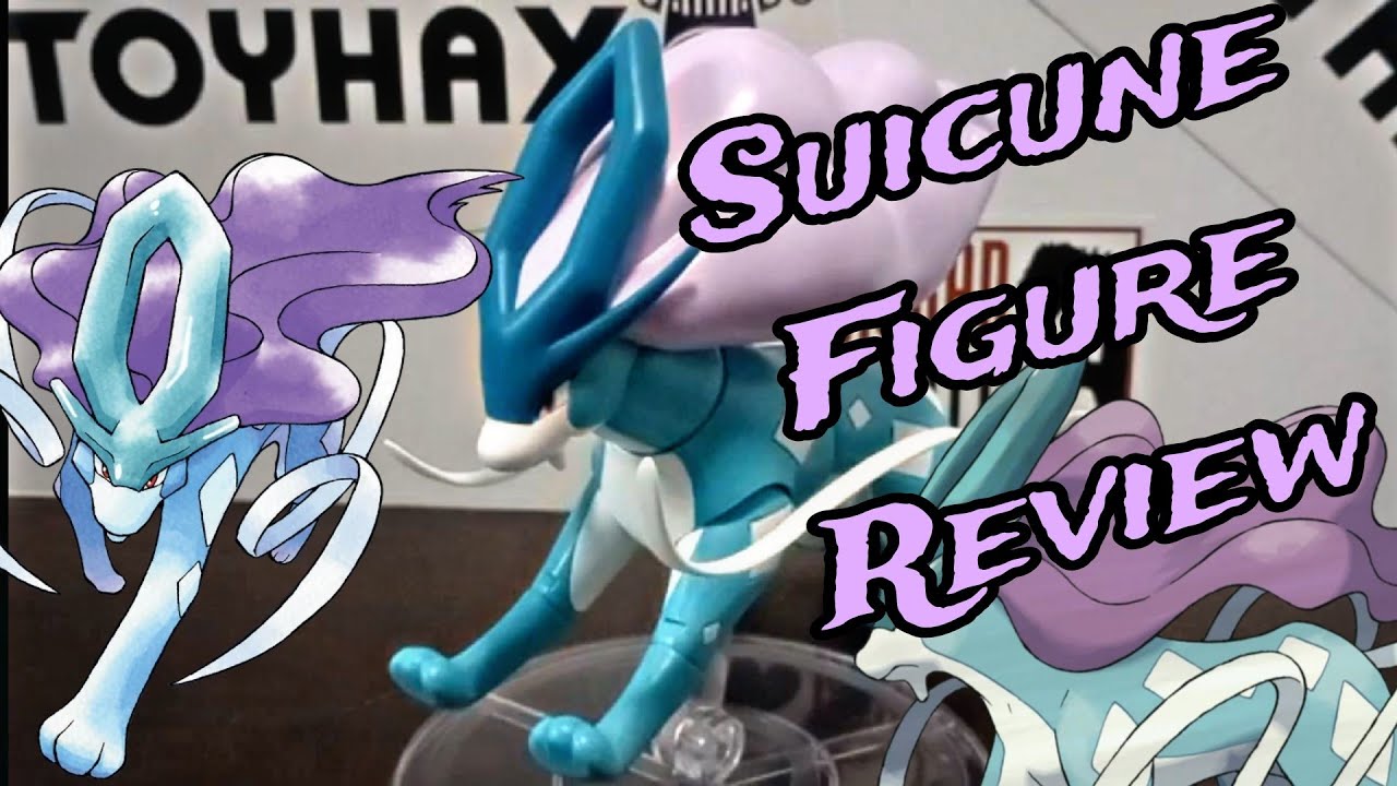 Pokemon Select Trailer Team Series Suicune Articulated Figure Review ...