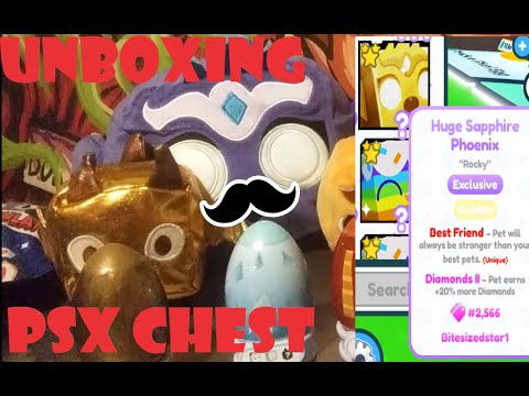 UNBOXING The RED TREASURE CHEST ULTIMATE PET SIMULATOR X TOY BUNDLE ...