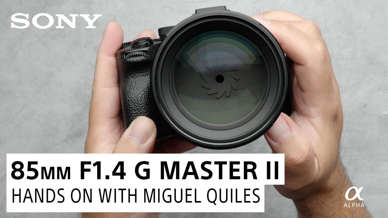NEW FE 85mm F1.4 G Master II Lens | First Look with Miguel Quiles - YouTube