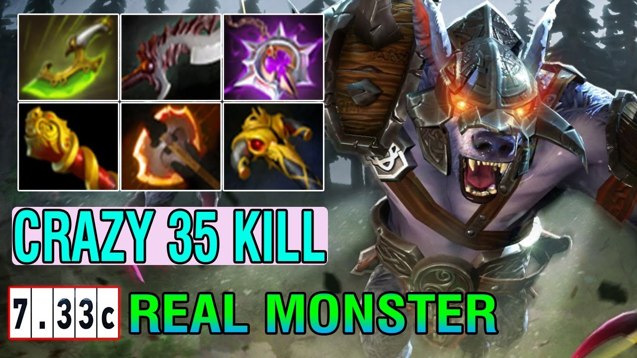Real Monster Carry [Ursa] Guide 7.33C - Full 6 Slot Item 11Min Fury ...