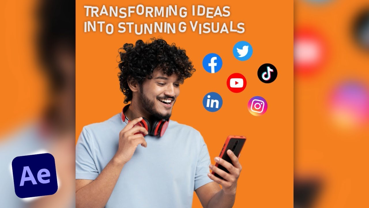 Social media post animation after effects - Motion graphics Product ads ...