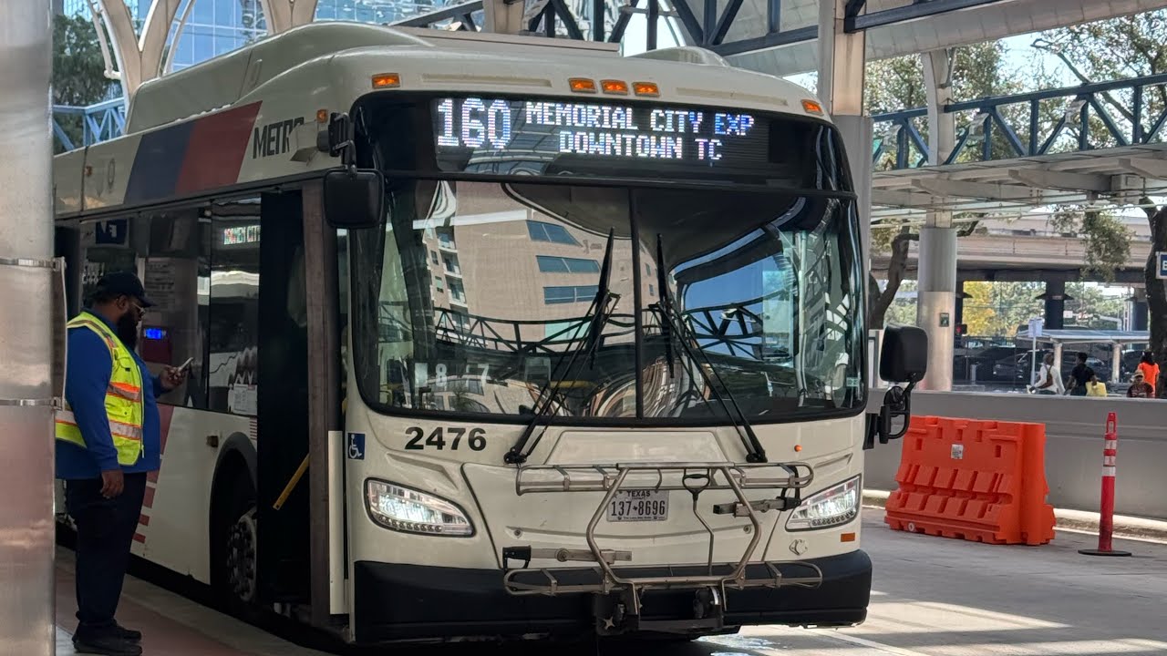 Houston METRO Special Ride | Route 160 | Downtown TC to Katy Freeway ...